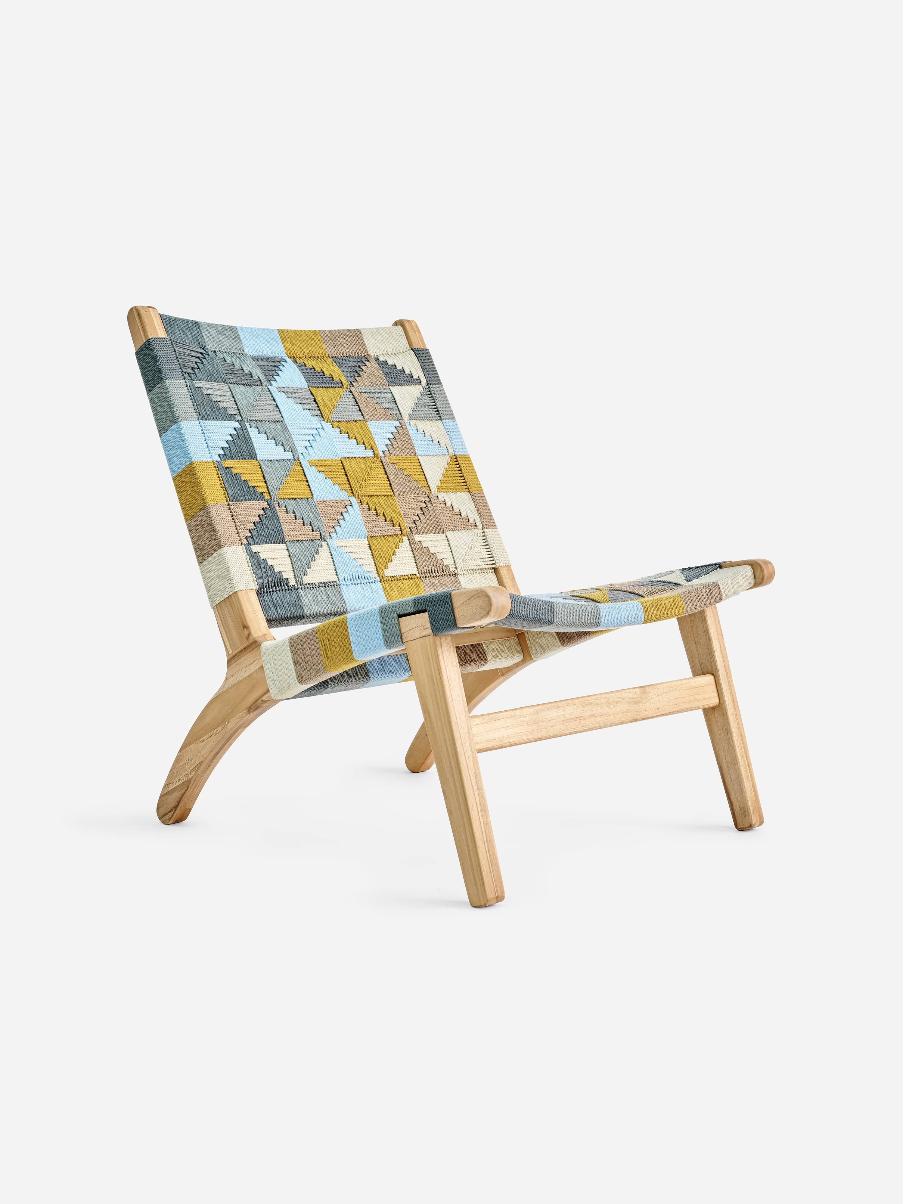 Masaya Lounge Chair | Prisma Pattern – MasayaCo Panama