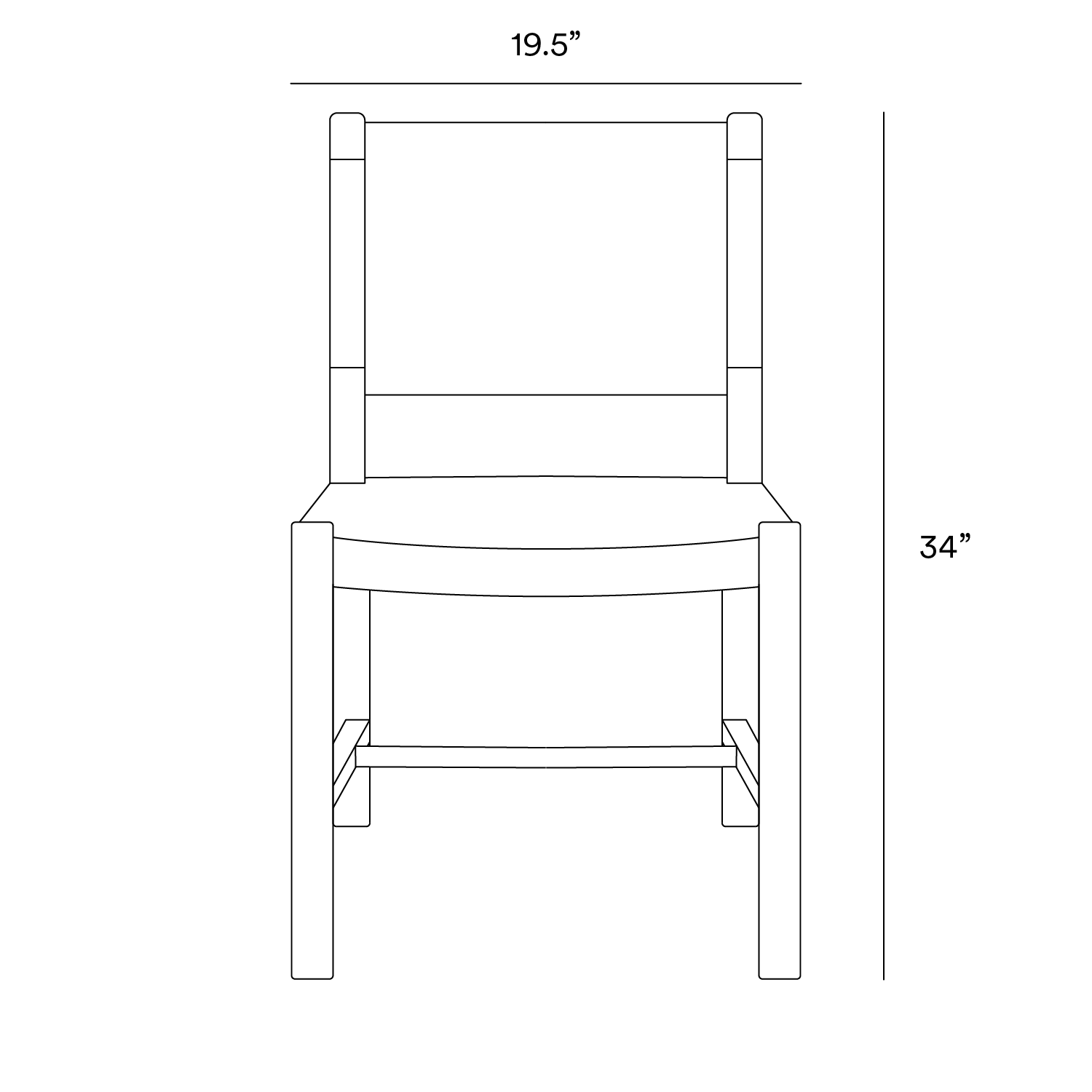 Monimbo Dining Chair | Momotombo Pattern – MasayaCo Panama